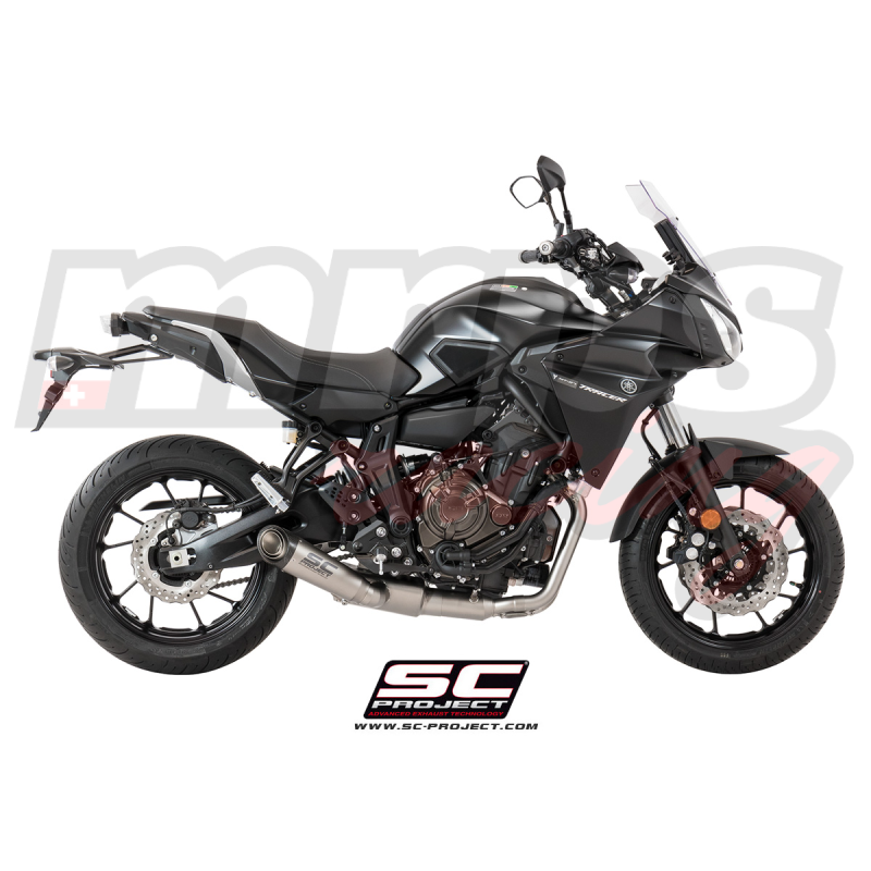 Ligne complète SC-Project S1 2-1 Yamaha Tracer 700 2016-20 Euro4 (inox ...